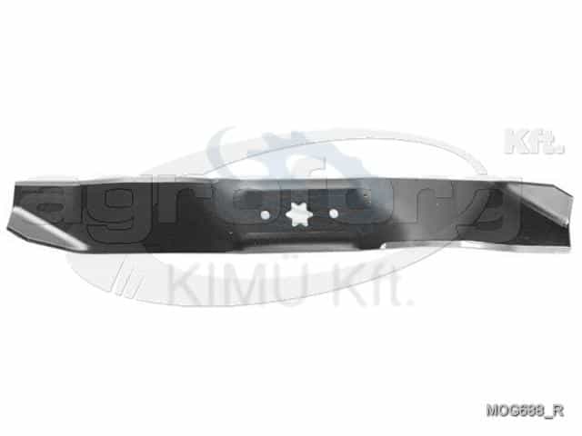 Fűnyíró kés MTD B155 538mm, 6 ágú csillag, 3 furatos utángyártott ...